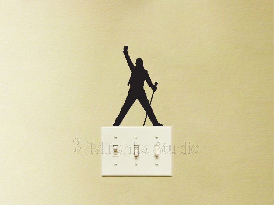 Freddie Mercury Queen Band Sticker » Craftori- Art, Crafts and Vintage